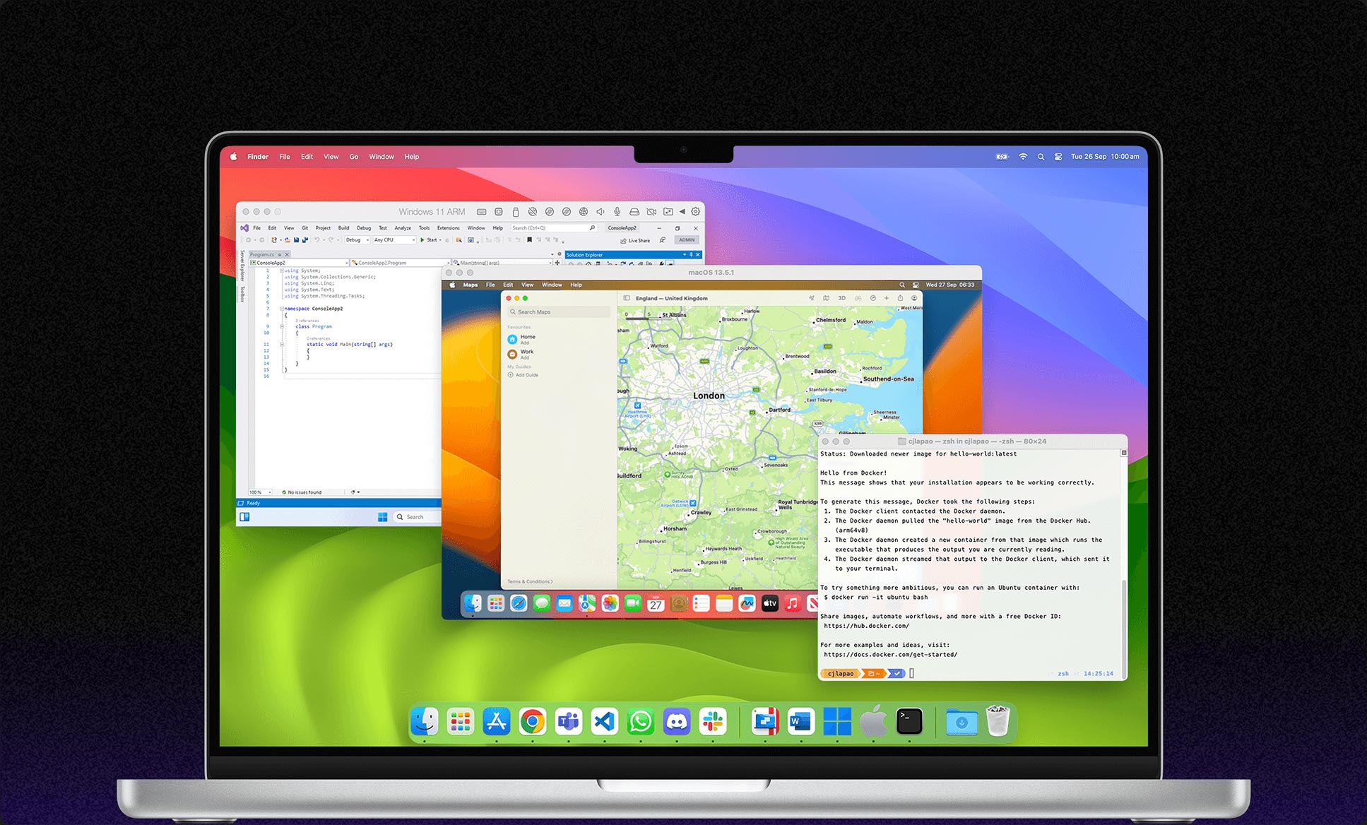 使用 Parallels Desktop 19 等虚拟机在 Mac 上运行 Windows